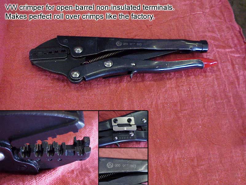 VW Baywindow Bus - Wiring Harness Terminals