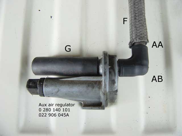 VW Baywindow Bus - Fuel Injection Vacuum Hoses